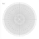 Optical Comparator Chart for Profile Projector Overlay Chart 330mm ...