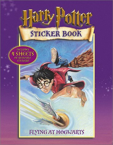 Harry Potter Sticker Book: Flying at Hogwarts : Scholastic Inc: Amazon ...