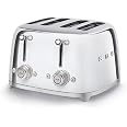 Amazon.com: Smeg 4 Slot Toaster Chrome TSF03 SSUS: Home & Kitchen