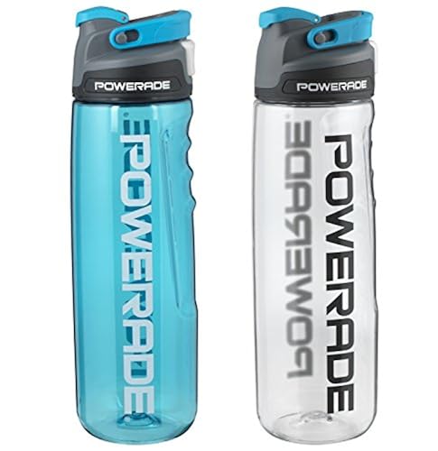 POWERADE Chug Water Bottle 28 oz 2 Pack Clear/Blue in Oman | Whizz ...