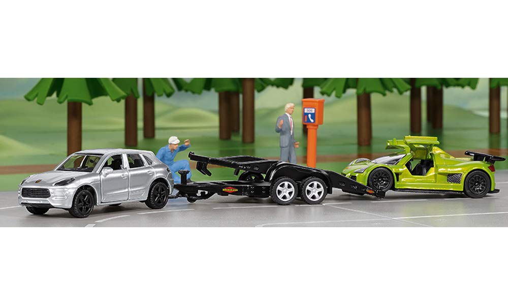 Mua SIKU 2544, Car with Transport Trailer and Sports Car, 1:55, Metal ...