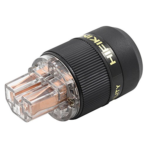 HiFiKing CC-18(Cu) IEC AC Power Plug Connector Red Copper Series 15A ...