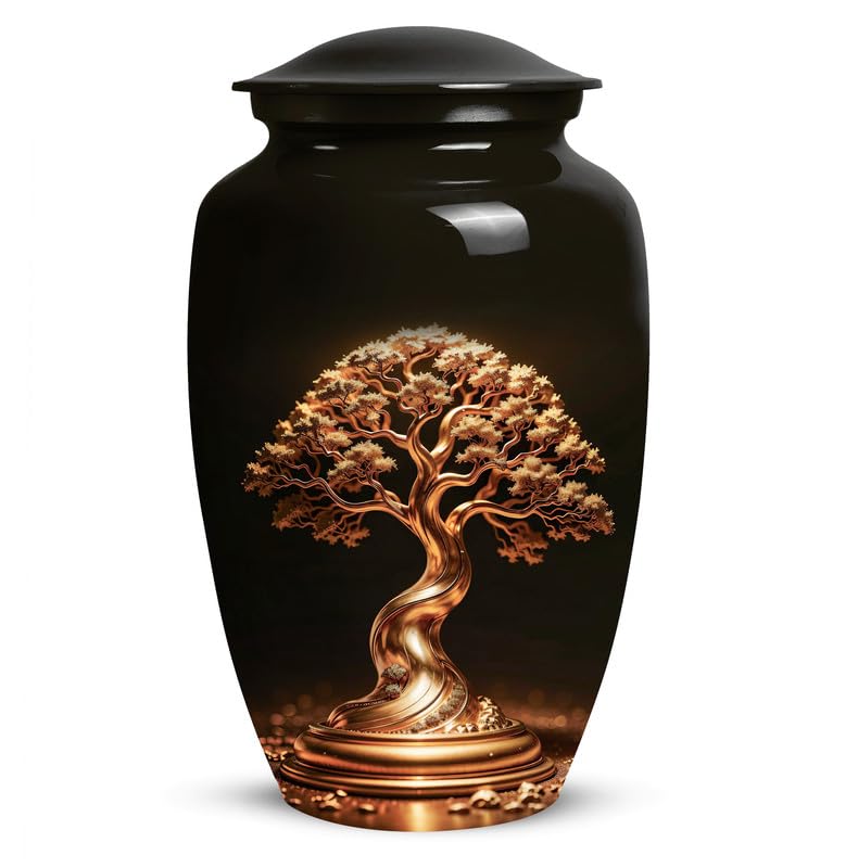 YATSKIA Tree of Life Cremation Urns for Adult Ashes, Burial Urns for ...