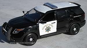 Amazon.com: Motormax 1/24 CHP California Highway Patrol B&W Ford PI ...