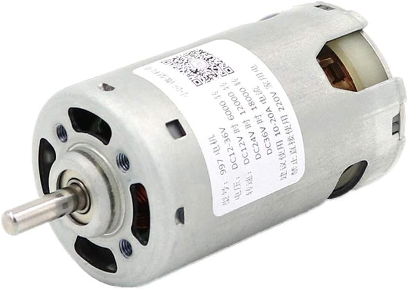Pequeño Motor 997 Potente motor de la CC 12-36V motor de alta velocidad ...