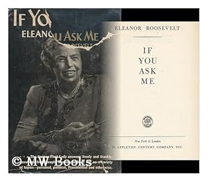 If You Ask Me book by Eleanor Roosevelt