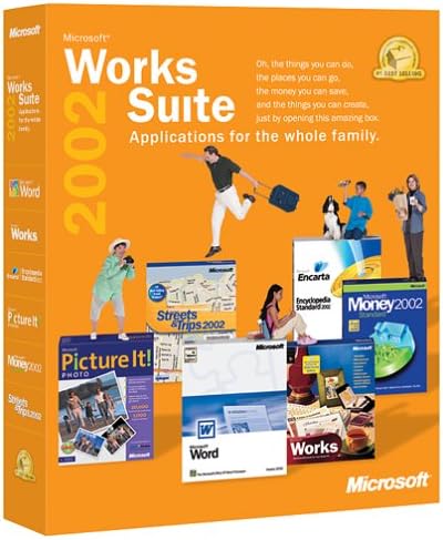 Microsoft Works Suite 2002 [OLD VERSION]: Amazon.ca: Software