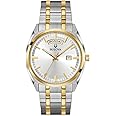 Bulova Classic Quartz Men's Watch, Stainless Steel, Two-Tone (Model ...