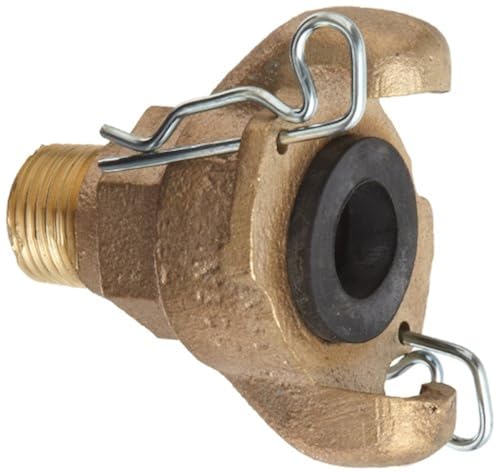 Dixon Air King AB2 Brass Air Hose Fitting, 2 Lug Universal Coupling, 1/ ...