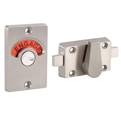 Fdit Latch Indicating Lock Stainless Steel Bolt Door Lock Indicator ...