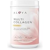 Amazon.com: Alaya Multi Collagen Powder - Type I, II, III, V, X ...