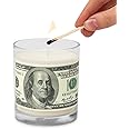 Amazon.com: Cash Money Candle-Money Candle Funny Real Money Design ...