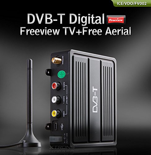 XTRONS Car Freeview TV Receiver Box Digital DVB-T*Free: Amazon.co.uk ...