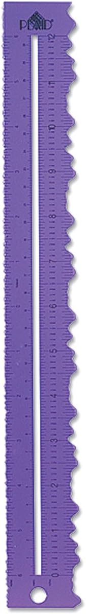 Plaid Paper Tearing Rulers 12 Inch -Deckle Edge: Amazon.co.uk: Office ...