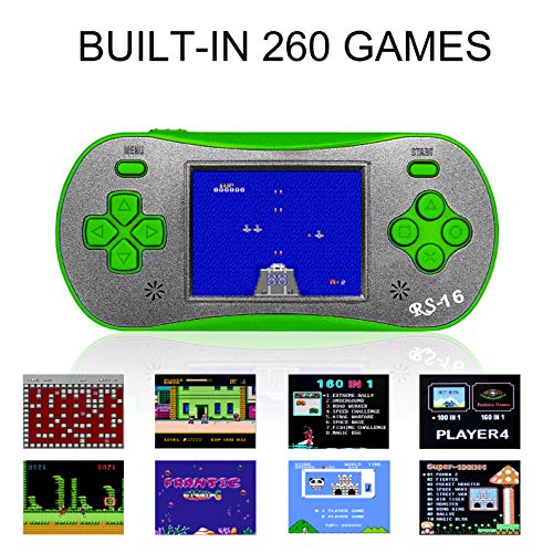 FAMILY POCKET RS-16 Children's Handheld Game Console Portable Video ...