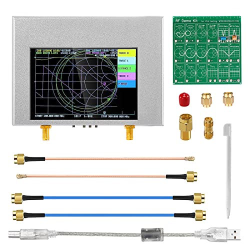 Upgraded NanoVNA V2 Plus4, 50 KHz-4 GHz Vector Network Analyzer with RF ...