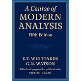 Amazon.com: A Course of Modern Analysis (Cambridge Mathematical Library ...