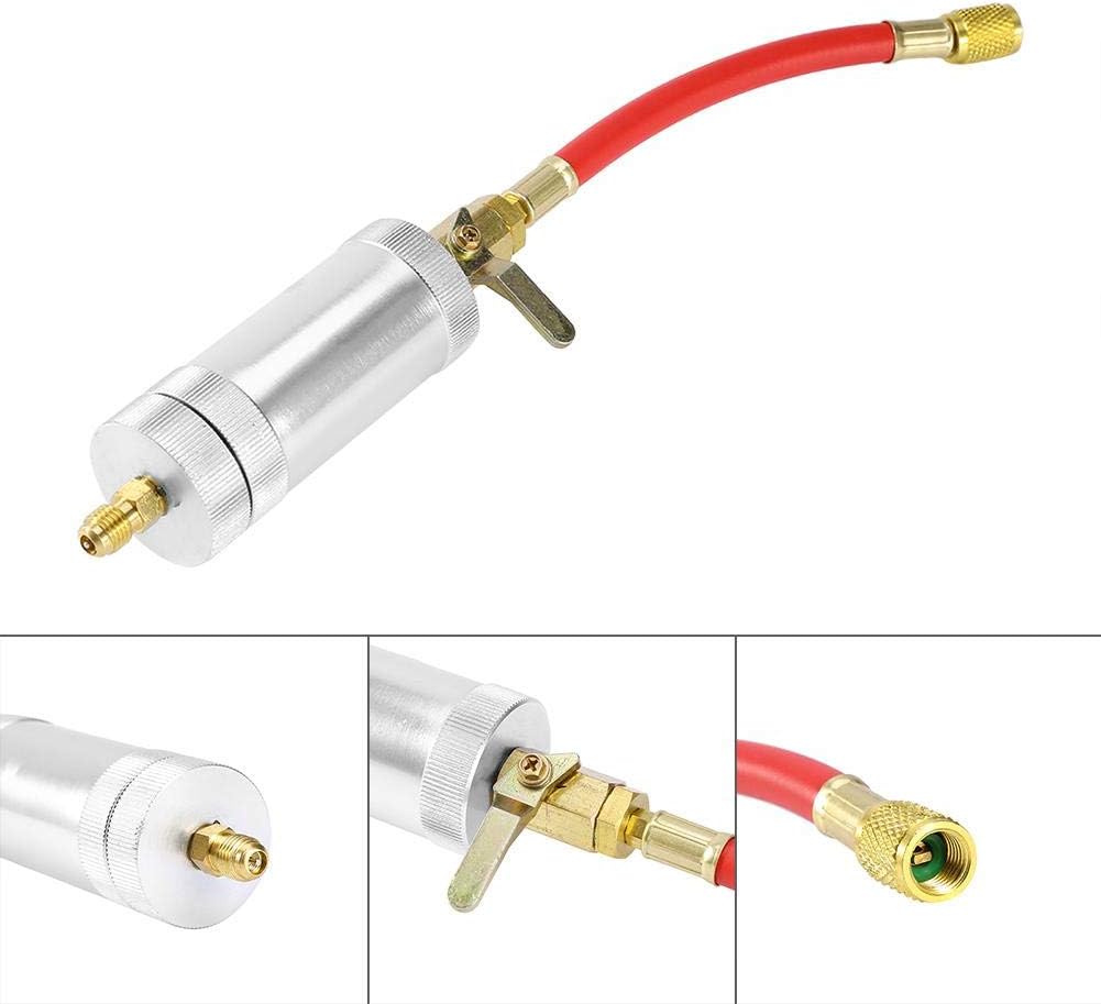 Oil Injector 1/4SAE R134 2 oz Oil Injector R134A R12 R22 Refrigeration ...