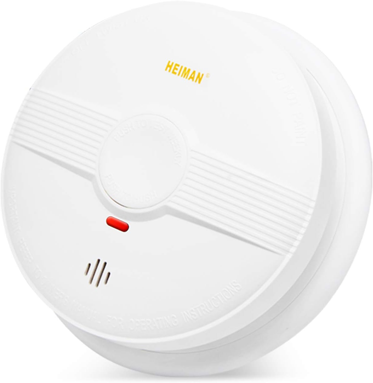 HEIMAN Wireless Interconnected Optical Smoke Alarm Detector 10-Year ...