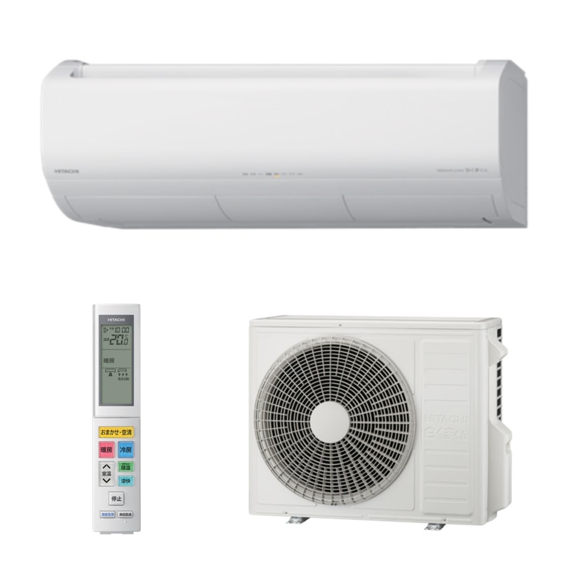 Mua Product Delivery Only] Hitachi Air Conditioner 14 Tatami Mat 4.0 kW White Kuma X Series RAS ...