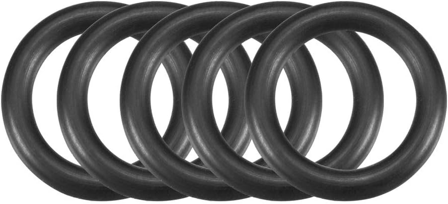 sourcingmap 50 Pcs Flexible Nitrile Rubber O Rings Washers Seal 14mm x ...