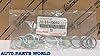 Toyota Oil Drain Plug Crushable Steel Gaskets Set of 10 OEM 12157-10010 ...
