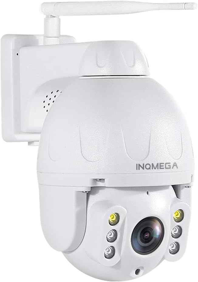 INQMEGA PTZ WiFi Camera, 2.4G HD 1080P Wireless Security Surveillance ...
