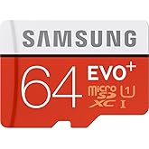 Amazon.com: Samsung EVO 64GB 48/MB/s Micro SDXC Memory Card with ...