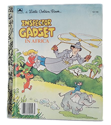 Inspector Gadget in Africa (Little Golden Book): Beris, Sandra, Gantz ...