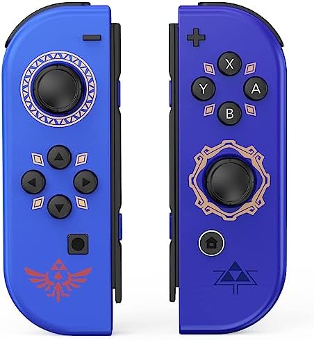 MAKINGTEC Joy Cons Wireless Controller for Nintendo Switch, L/R Controllers Replacement ...