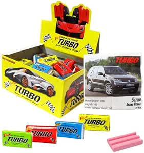 Chewing Gum Turbo Soft Bubble Gum Retro Gift Imported Birthday Sweets ...