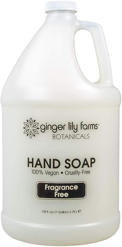 Ginger Lily Farms Botanicals All-Purpose Natural Fragrance-Free Hand ...