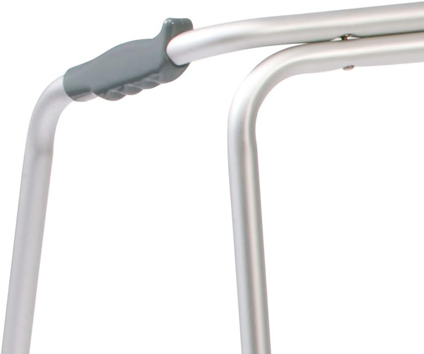 NRS Healthcare Ultra Narrow Walking Frame (Wheeled) N73223 Adjustable ...