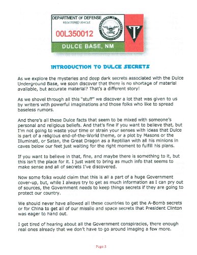 Secrets of the Dulce Base Alien Underground – Blue Planet Project Book ...