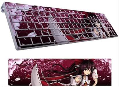 Amazon.com: Japanese Anime Keyboard with Chocolate-Style Keycap Design ...