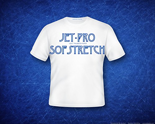 IRON ON JET PRO SS JETPRO SOFSTRETCH HEAT TRANSFER PAPER 8 5 X 11 CUSTOM PACK 25 SHEETS iron-on-jet-pro-ss-jetpro-sofstretch-heat-transfer-paper-8-5-x-11-custom-pack-25-sheets
