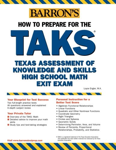 Amazon.com: How to Prepare for the TAKS: Math Exit Exam: Texas ...