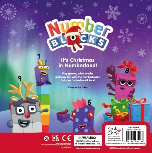 Mua Numberblocks Christmas Sticker Fun (Numberblock Sticker Books ...