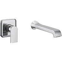 Moen WT901 Genta LX Single Handle Wall Mount Filler High Flow Tub ...