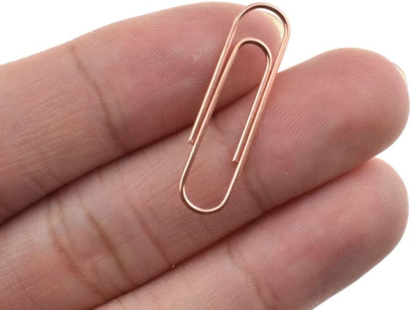 Amazon.com : HAHIYO Paper Clips Sturdy 1.1 inches Length 300 Pack ...