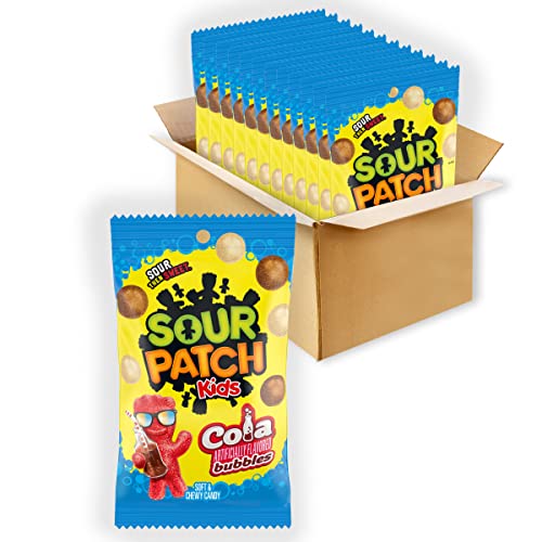 SOUR PATCH KIDS Cola Flavored Bubbles Soft & Chewy Candy, 12 - 8.02 oz ...