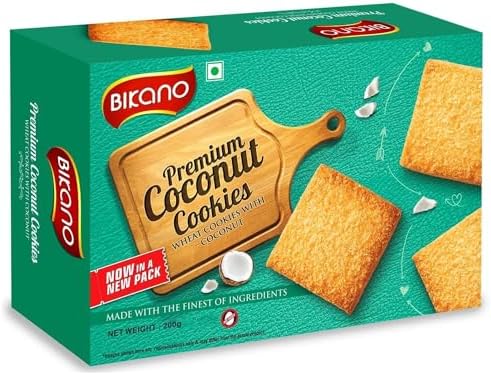 Bikano Premium Coconut Cookies 200 g price in Saudi Arabia | Amazon ...