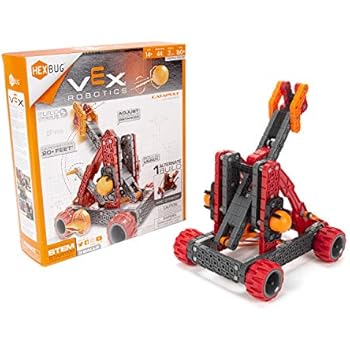 Amazon.com: HEXBUG VEX Robotics Z-360 - Ripcord Disc Launcher - DIY Top ...