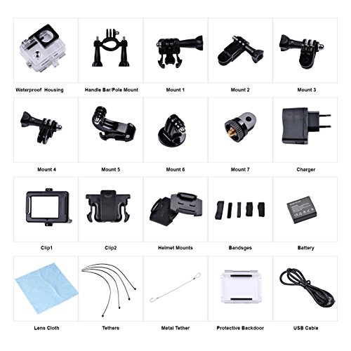 Wifi Waterproof Action camera | ASWIRALODRA