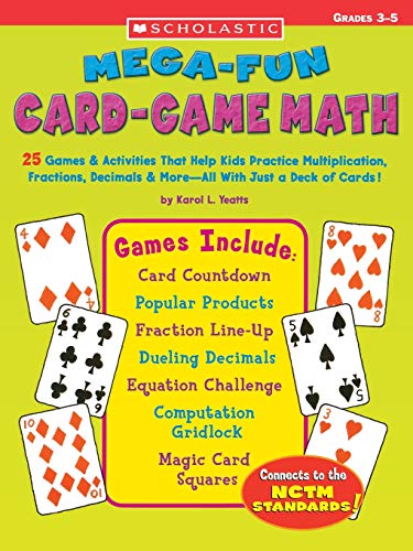 Amazon.com: Mega-Fun Card-Game Math, Grades 3-5: 0078073448555: Karol L ...
