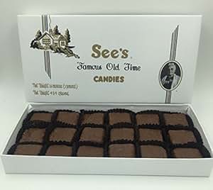 Amazon.com : See's Candies 1 lb. California Brittle(r) : Chocolate ...