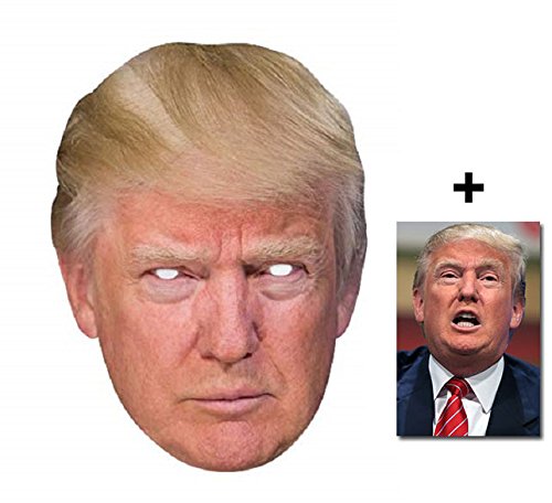 Mask Pack - Donald Trump USA President New 2017 Single 2D Card Party ...