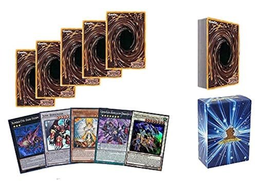 Yugioh 50 Repack Bundle Lot - 5 Holo Rares - Yugioh Cards TCG Deck Box ...