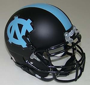 Amazon.com : NCAA North Carolina Tar Heels Matte BK Mini Helmet, One ...