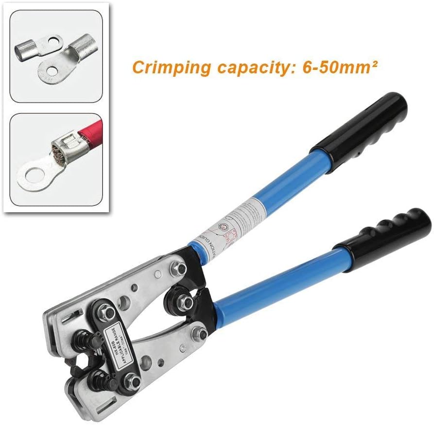 Wire Crimping Tool 6-50 mm² HX-50B Plug Terminal Crimping Tool Cable ...